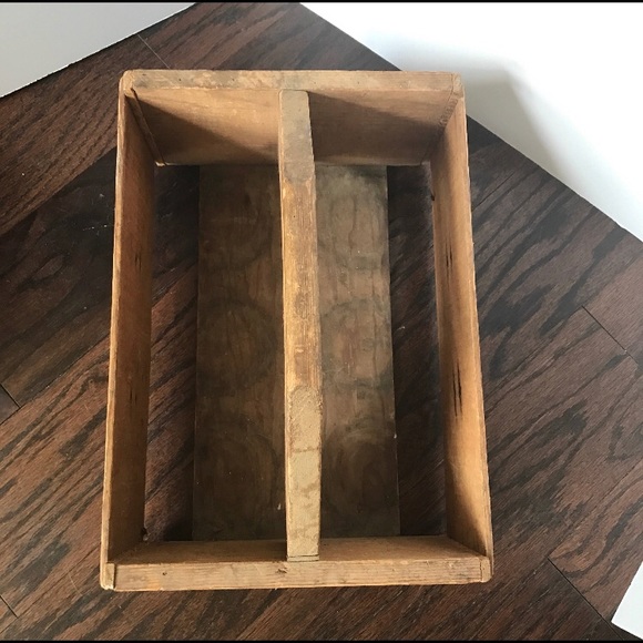 Storage & Organization | Primitive Wooden Box Carnation Depression Era ...